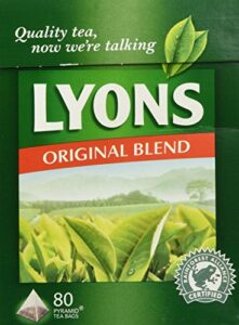 lyons original irish tea. 80 bags