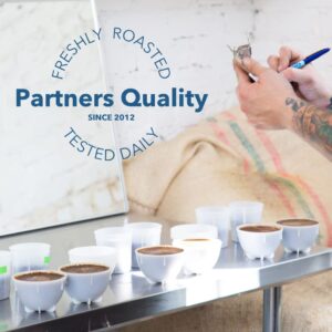 Partners Coffee, Brooklyn Blend, Whole Bean Coffee - 12 Ounce - Medium Roast