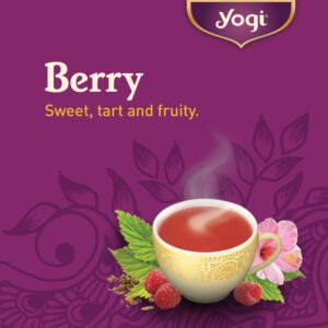 Yogi Tea - Berry DeTox Tea (6 Pack) - Healthy, Cleansing Antioxidant Blend - Caffeine Free - 96 Organic Herbal Tea Bags