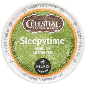 celestial seasonings sleepytime herbal tea, k-cup portion pack for keurig k-cup brewers, 96 count