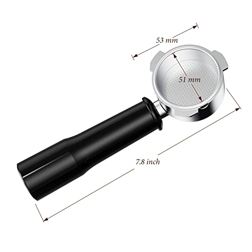 Frossvt 51mm Portafilter Compatible with Frossvt Espresso Machine 3105 3205