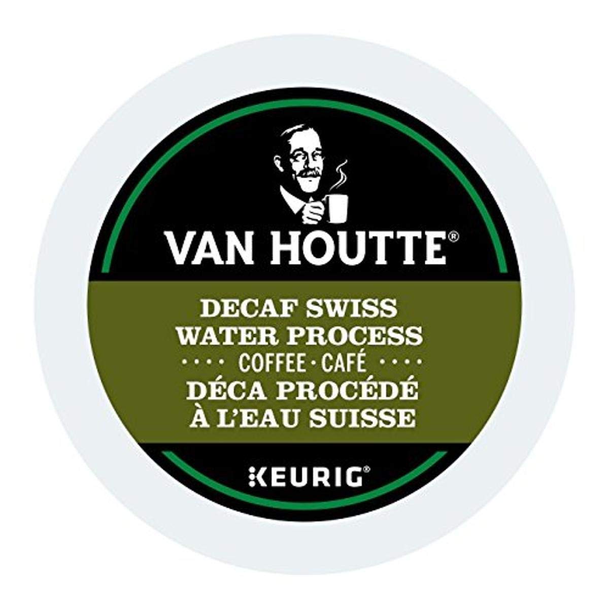 Van Houtte Swiss Water Decaf Fair Trade Organic Light Roast K-Cups, 24-Count