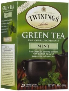 twinings mint green tea - 20 count (pack of 1)