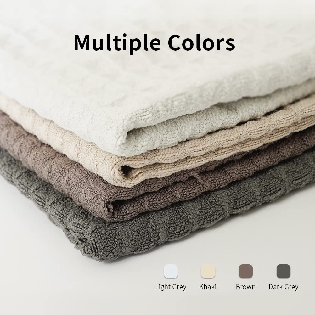 Barista Micro Cloth 4 Pack - watchget Microfiber Barista Cleaning Towels Coffee Cleaning Accessories for Espresso Machine, Steam Wand, Countertop(12"x12")