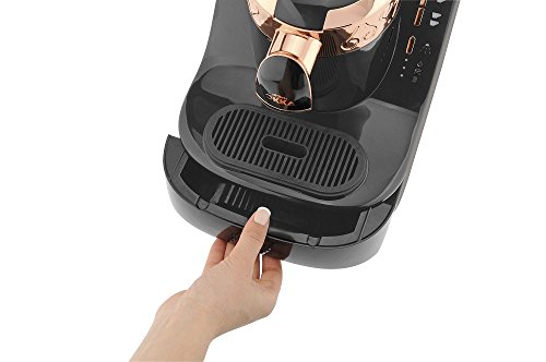 ARZUM Okka Automatic Turkish Coffee Machine, Maker, USA 120V, UL, Black and Silver