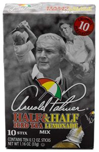 arizona arnold palmer, half & half iced tea lemonade tea stix, 10 count box