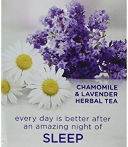 Bigelow Tea Benefits Sleep Chamomile & Lavender Herbal Tea, 18 ct