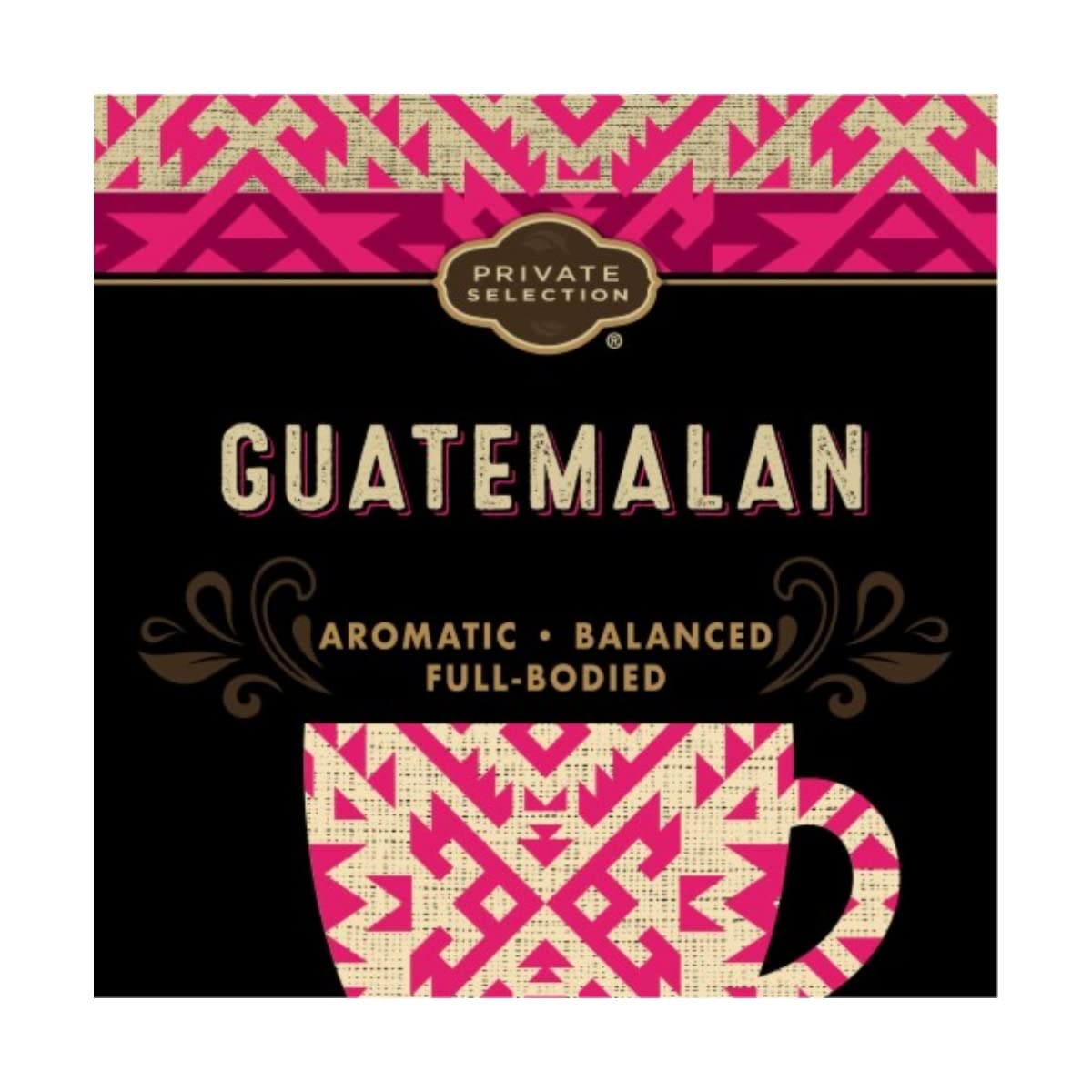 Private Selection Guatemalan Dark Roast Coffee K-Cup Pods | 17.6 oz (48 count of .36oz Pods)| Pack of 1