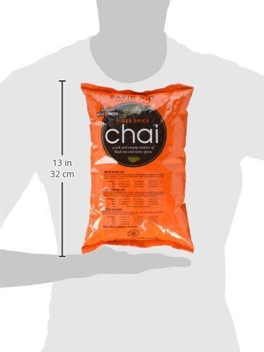 David Rio Tiger Spice Chai, Two 4 Lb. Bags