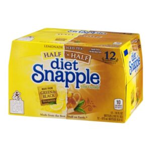 Snapple Diet Half 'n Half Tea, 16 Ounce (12 Bottles)