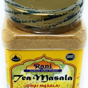 Rani Tea (Chai) Masala Indian Spice Blend 16oz (1lb) 454g Bulk PET Jar ~ All Natural | Vegan | Gluten Friendly | Salt & Sugar Free | NON-GMO | No Colors | Indian Origin