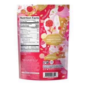 Suncore Foods Dried Rose Buds Bloom, Caffeine-Free Tea, Gluten-Free, Non-GMO, 1.5oz (1 Pack)