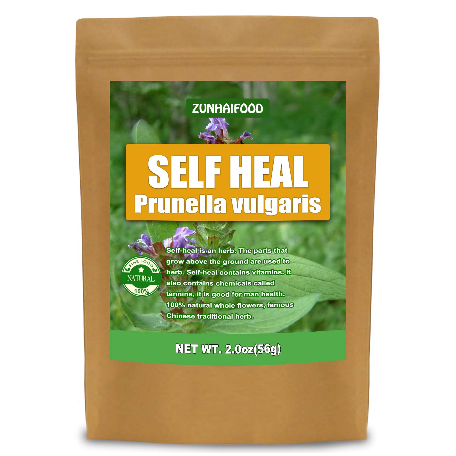 Dried Whole Self Heal Herbs, Natual Pure Self Heal, 2.0oz