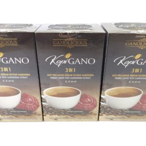 3 boxes Gano Cafe GanoCafe 3 in 1 Ganoderma Coffee