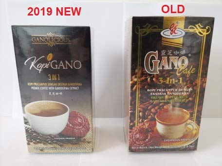 3 boxes Gano Cafe GanoCafe 3 in 1 Ganoderma Coffee