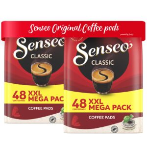 senseo classic coffee pods - medium roast, 96-count pods - 2 x 48 pack