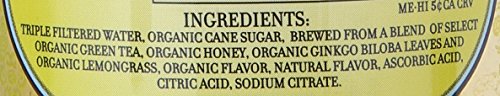 Harney & Sons Organic Green Iced Tea with Citrus & Ginkgo, Certified Organic and Fair Trade (70026), 16 Fl Oz (Pack of 12)