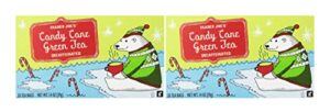 trader joe's decaffeinated candy cane green tea - 20 tea bags - 2 pack