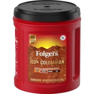 folgers 100% colombian coffee (37 oz.)