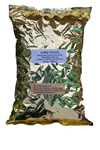 12 oz. Bulk Cascara | Dried Coffee Cascara | Antioxidant Super-Tea