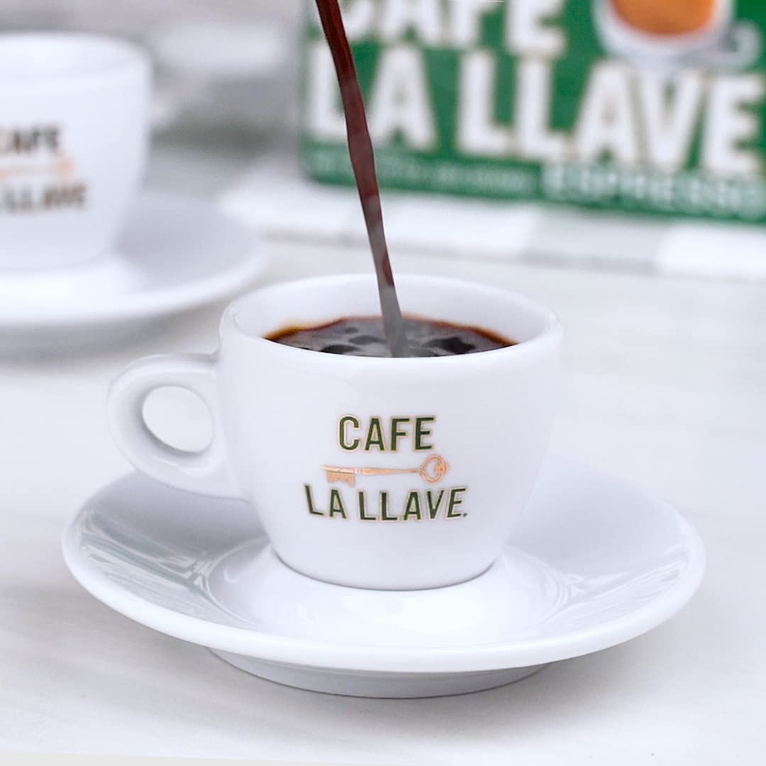 Cafe La Llave Espresso Dark Roast Coffee, 16 Ounce (Pack of 3)