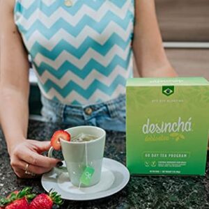 Desincha Tea - Natural Herbal Tea | Increase Energy, Supports Mental Focus & Metabolic Health I All 8 Natural Ingredients I 60 Day Supply