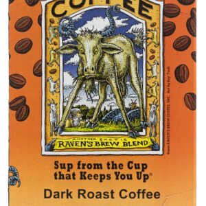 Raven’s Brew Coffee High Caffeine Dark Roast K-Cup Compatible Single Serve Pods — Three Peckered Billy Goat 12ct