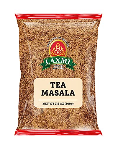 Laxmi Natural Tea Masala - Traditional Indian Tea Masala - 3.5oz (100g)