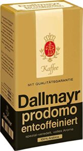 dallmayr decaffeinated ground coffee, 17.6 ounce