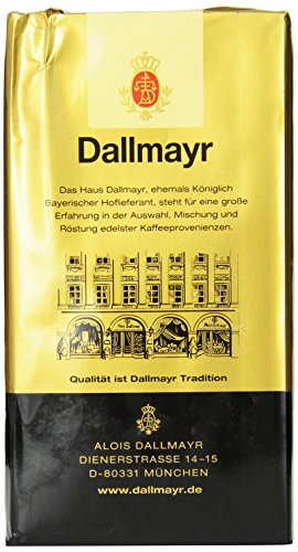 Dallmayr Decaffeinated Ground Coffee, 17.6 Ounce