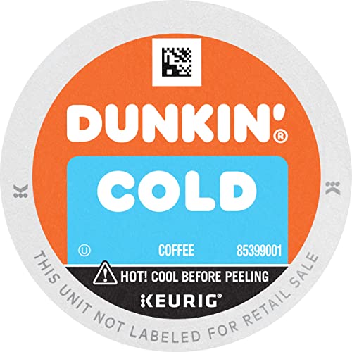 Dunkin' Cold, 10 Keurig K-Cup Pods