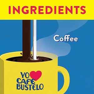 Café Bustelo Espresso Extra Fine Dark Roast Ground Coffee, 36 Ounces