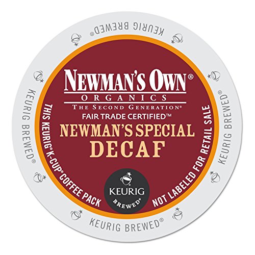 Newman's Own Organics Newman's Special Decaf Keurig Single-Serve K-Cup Pods, Medium Roast Coffee, 24 Count