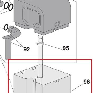 DeLonghi Nespresso Espresso/Cappuccino Machine EN520 Milk Tank