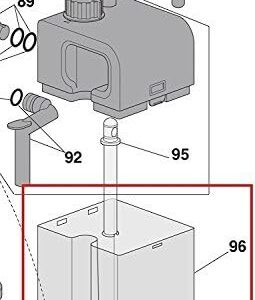 DeLonghi Nespresso Espresso/Cappuccino Machine EN520 Milk Tank