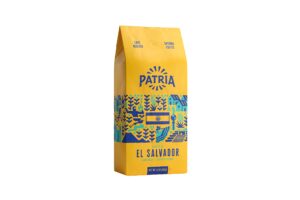 patria el salvador dark roast ground coffee, 12 oz