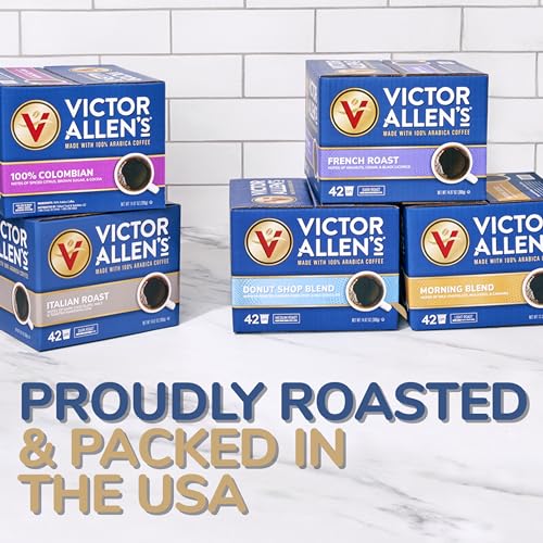 Victor Allen's Coffee Autumn Favorites Variety Pack, Medium Roast, 36 Count, Single Serve Coffee Pods for Keurig K-Cup Brewers