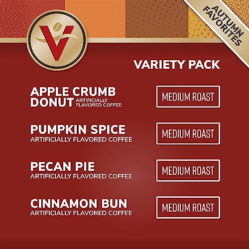 Victor Allen's Coffee Autumn Favorites Variety Pack, Medium Roast, 36 Count, Single Serve Coffee Pods for Keurig K-Cup Brewers