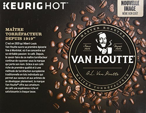 Van Houtte Vanilla Hazelnut Decaf K-Cups, 24-Count, 8.46 Oz