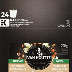 Van Houtte Vanilla Hazelnut Decaf K-Cups, 24-Count, 8.46 Oz