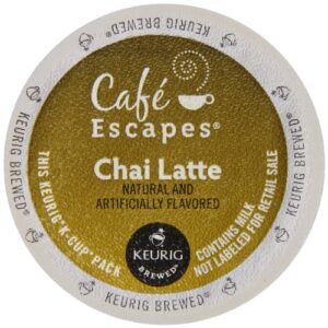 green mountain chai latte, 12-count k-cups