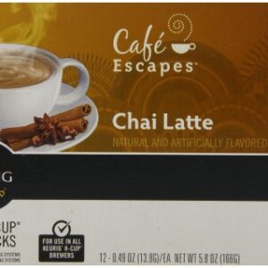 Green Mountain Chai Latte, 12-Count K-Cups