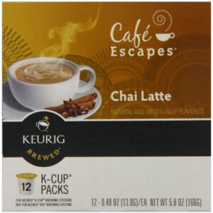 Green Mountain Chai Latte, 12-Count K-Cups