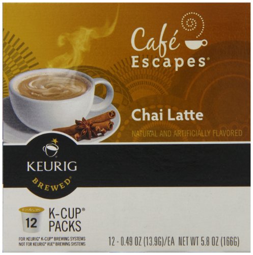 Green Mountain Chai Latte, 12-Count K-Cups