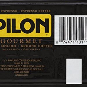 Pilon Restaurant Blend Espresso Coffee, 10 Ounce (Pack of 12)