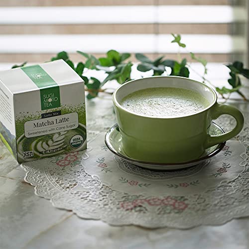 [Sugimoto Tea] Organic Daily Matcha, Authentic Japanese Origin, Versatile Green Tea Powder, USDA Organic, Kosher, Non-GMO, Ideal for Drinking & Cooking, 2.0 oz (57g) Box