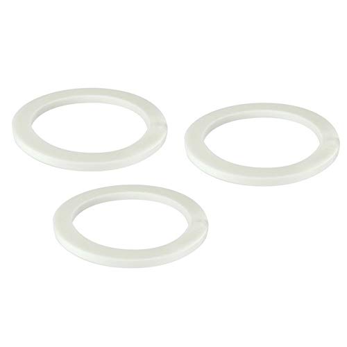 Univen 2.25" (57mm) Espresso Filter and Gasket Seals Compatible with Bialetti 3 Cup Aluminum Espresso Makers