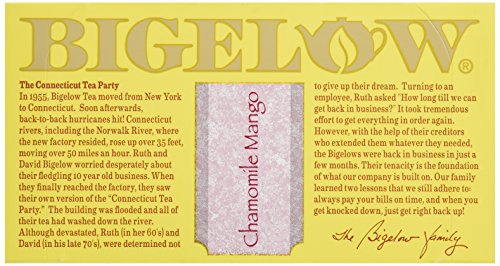 Bigelow Tea Chamomile with Mango Tea, 20 ct