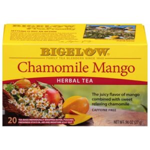 Bigelow Tea Chamomile with Mango Tea, 20 ct