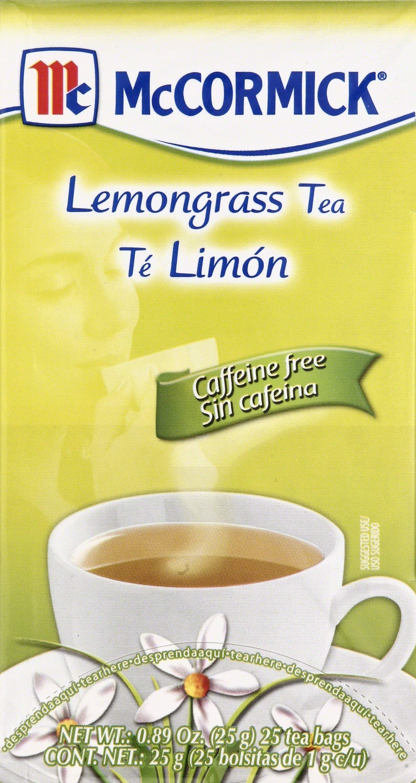 Mc Cormick Tea Mex Lemon Grass, 25 ct